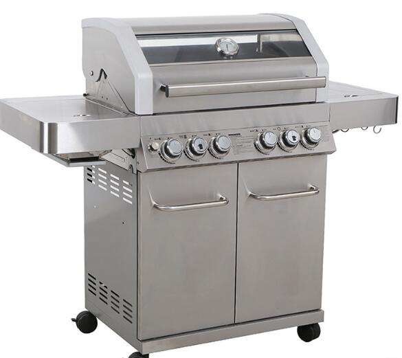 SUS430 AGA Kitchen Bbq Grill Family Party Commercial Steam Grill